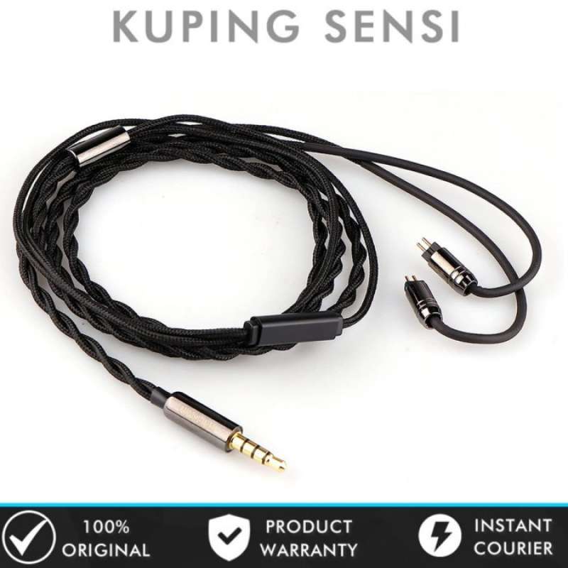 Promo TRIPOWIN ZOMBUR High-purity 4N OFC Upgrade IEM Cable with Mic ...
