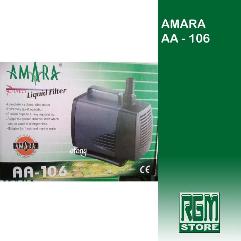 Promo AMARA AA 106 aa106 mesin pompa air celup kolam hidroponik ...