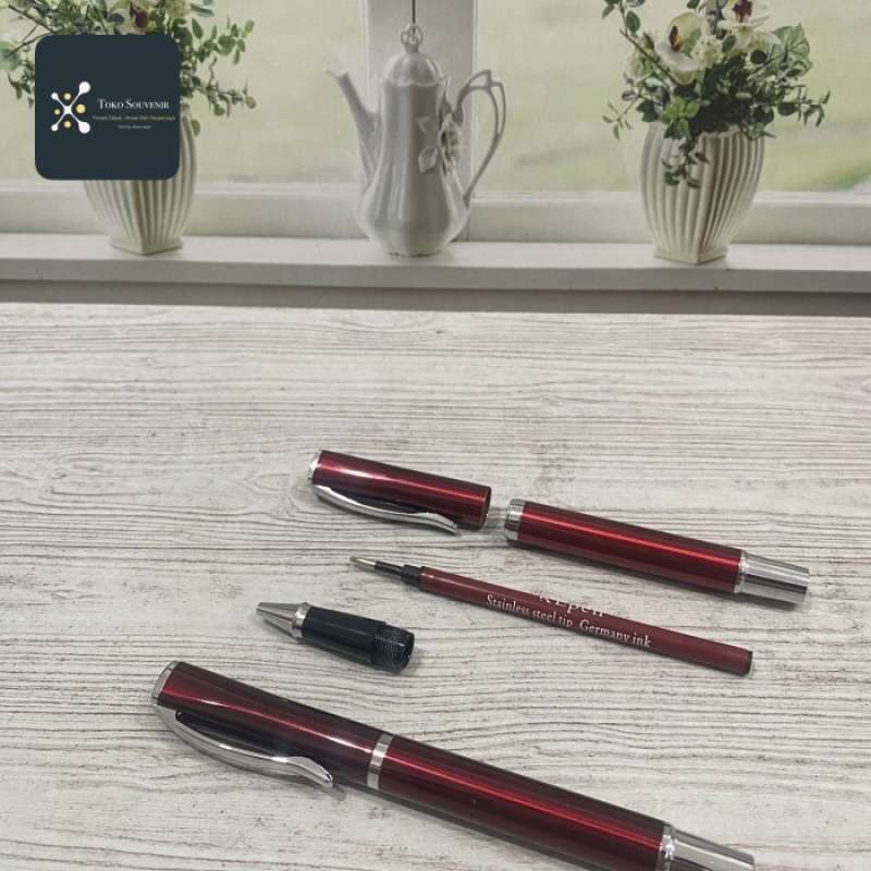 Jual pulpen pen free grafir cetak nama | bolpoin gel bonus nama dan ...