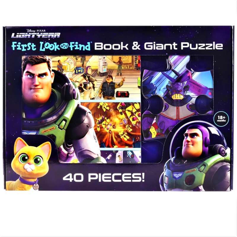 Promo BUZZ LIGHTYEAR FIRST LOOK AND FIND BOOK & GIANT PUZZLE Diskon 75% ...
