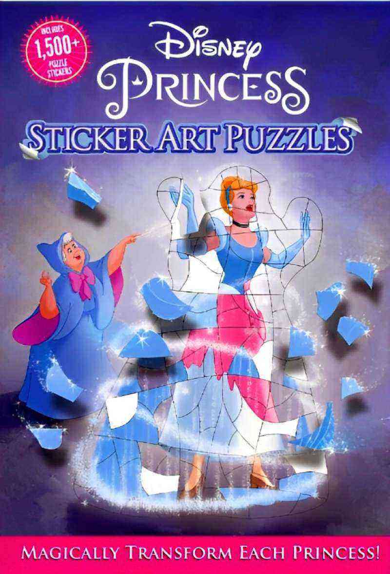 Promo DISNEY PRINCESS STICKER ART PUZZLES Diskon 65% di Seller Big Bad ...