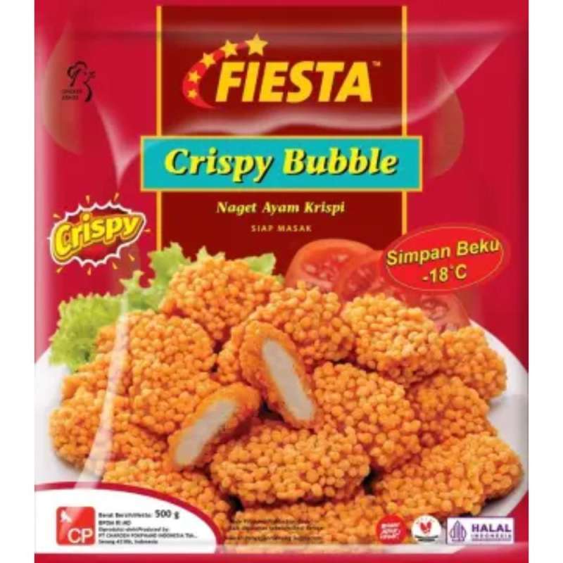 Promo Fiesta Crispy Bubble Nugget [500 G] Diskon 18% Di Seller Fresh By ...