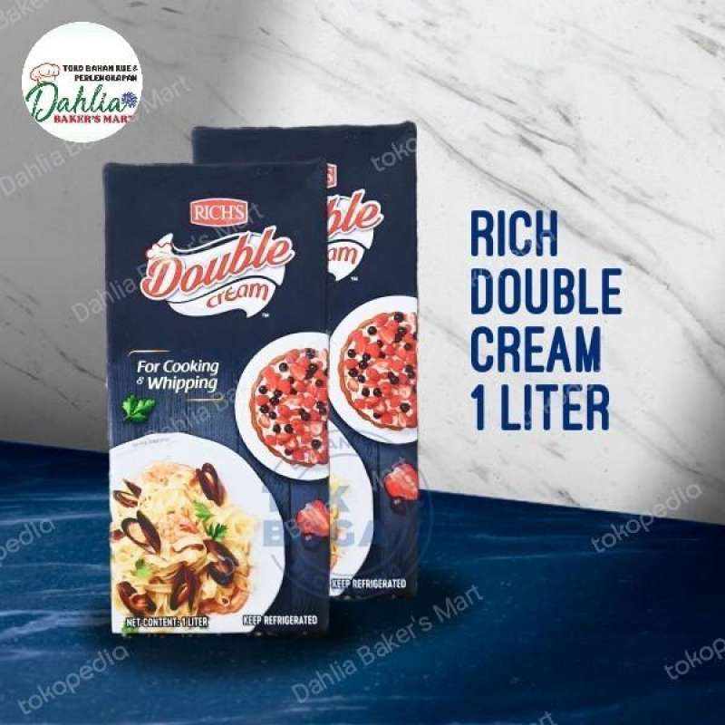 Promo Rich Richs Rich's Double Cream Cooking & Whipping 1 Liter Diskon ...