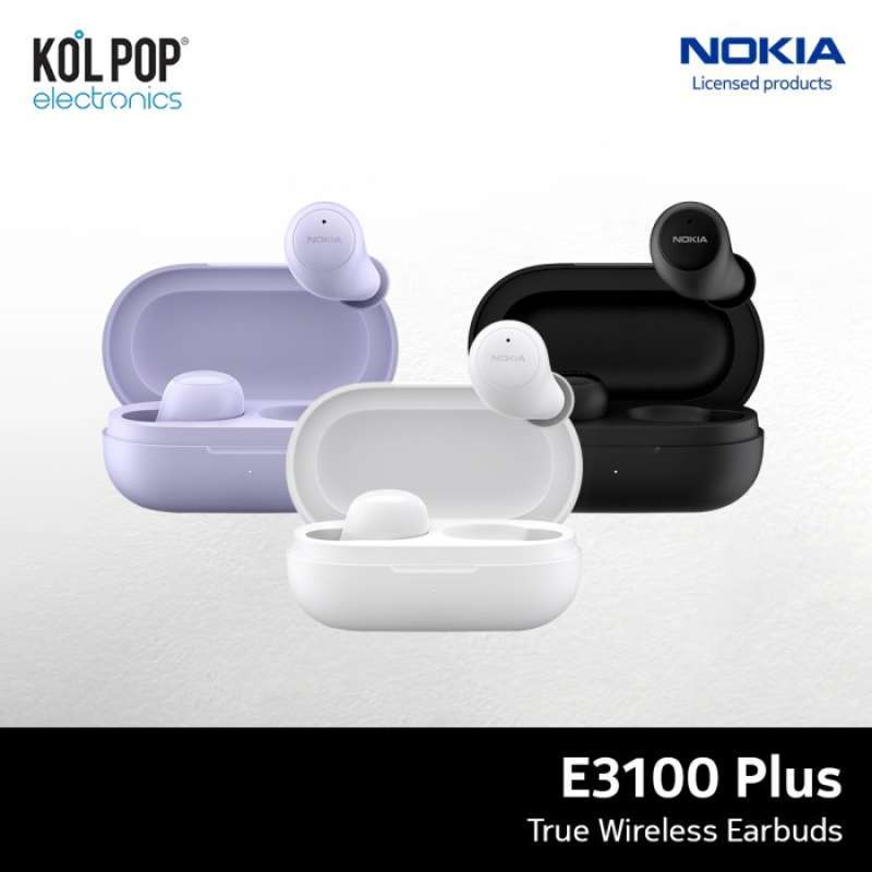 Promo Nokia E3100 Plus True Wireless Earbuds Bluetooth Earphone TWS Diskon 23% di Seller ...