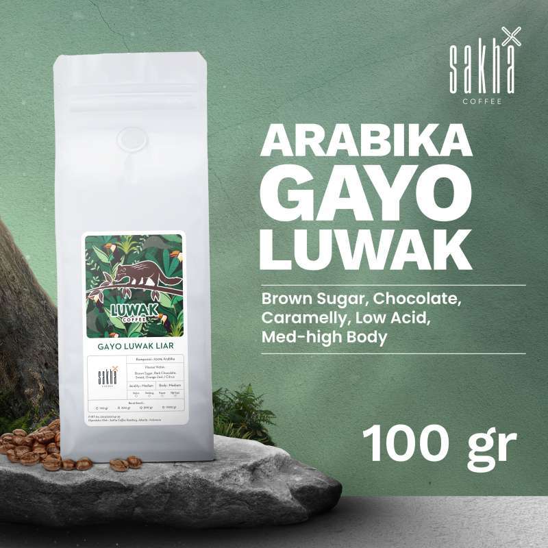 Promo Kopi Luwak Liar Arabika Gayo Aceh Arabica Coffee Roast Beans 100 ...