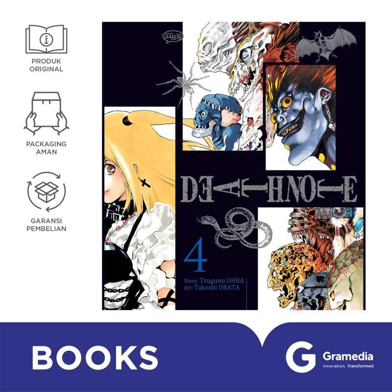Promo Komik Death Note New Edition Vol 4 (TSUGUMI OHBA/TAKESHI OBATA ...