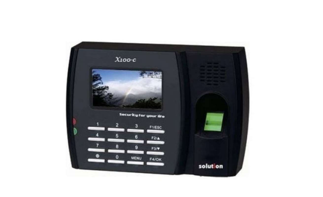 Promo Jual Mesin Absen Finger Print Solution X103C X103-C Baru Diskon 4 ...
