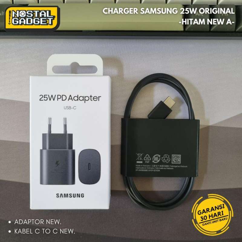 Jual Charger Samsung USB-C 25W Super Fast Charging Original - CHARGER ...