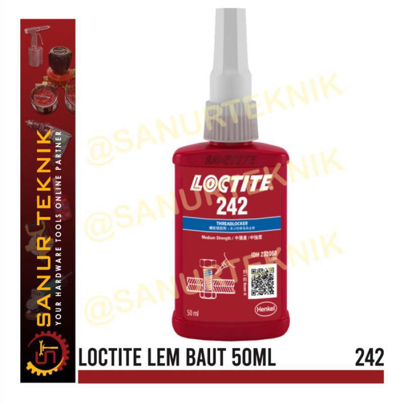 Promo Loctite 242 / Lem Baut Loctite242 / Loctite Thread Locker 242 ...