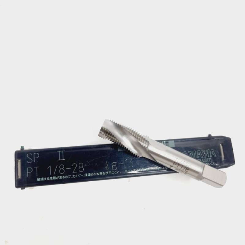 Promo Tap Pipa / Nepel Mesin 1/8 X 28 PT - SP Spiral HSS YAMAWA JAPAN Diskon 23% di Seller Rhmd ...