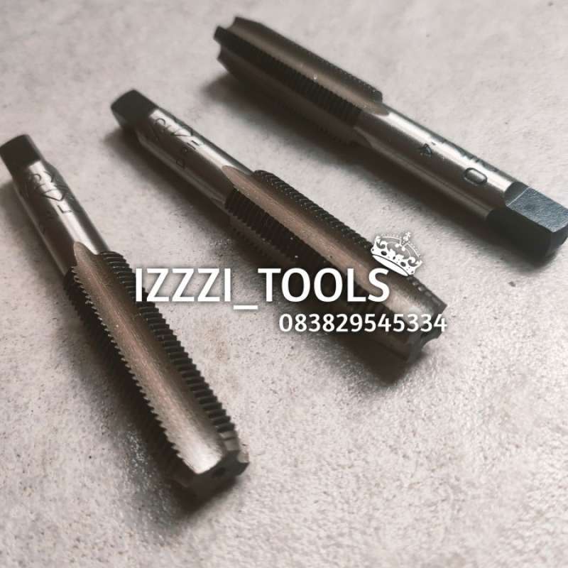 Promo Hand Tap Triangle Set 3 Pcs Mata Bor Ulir Drat Baut Size M16 X Diskon 23% Di Seller Rhmd ...