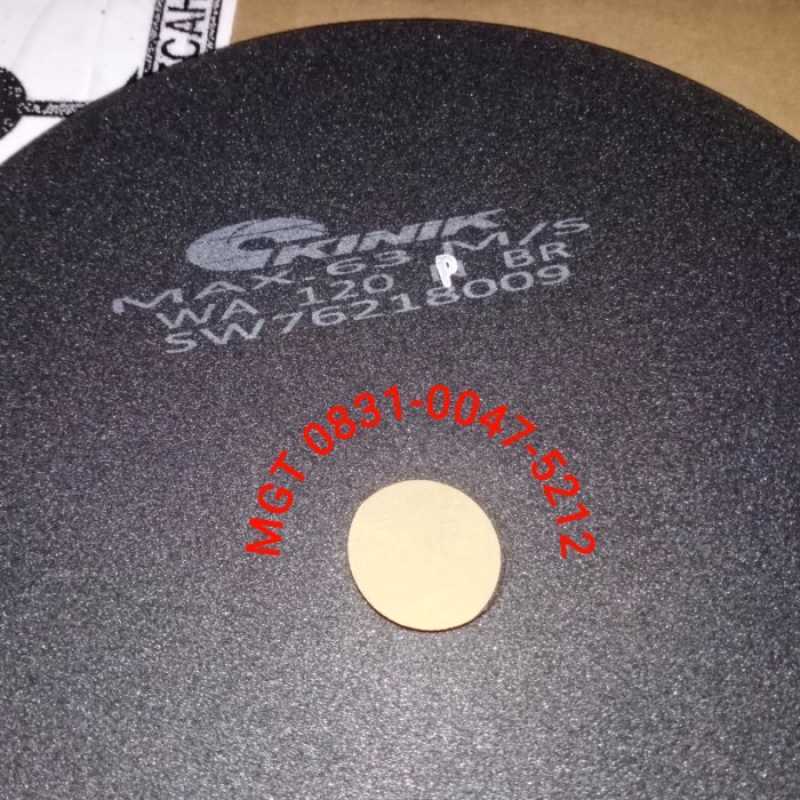 Promo KINIK Batu gerinda potong besi Diamond Wheel 255×1,2×31,7 mm PA 120 Diskon 23% di Seller ...