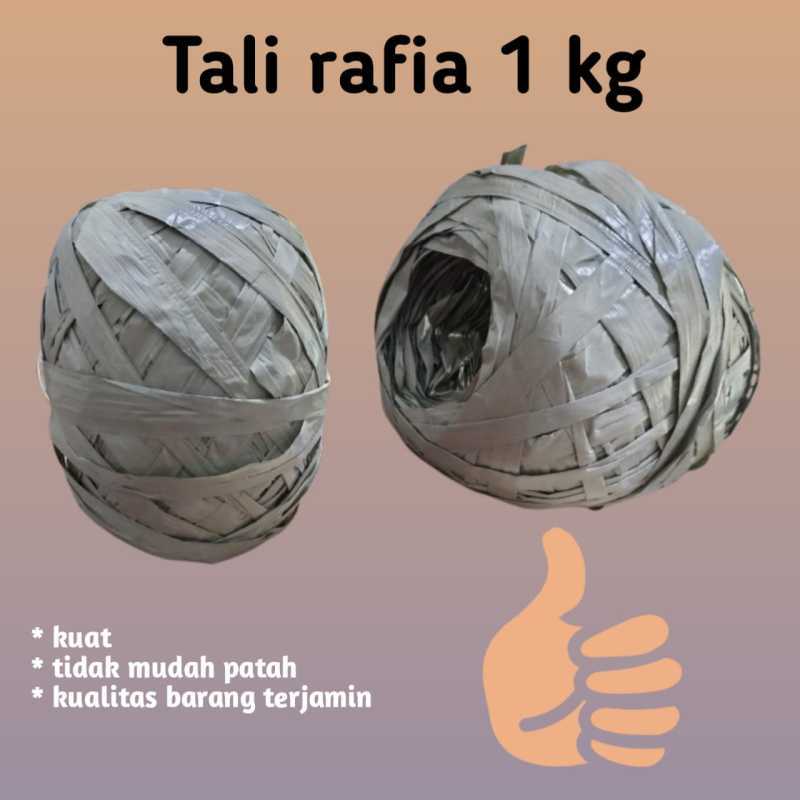 Jual Tali Rapiah 1 kg, Tali Rafia, Tali rapia di Seller Toko Bahan ...