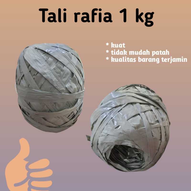 Jual Tali Rapiah 1 kg, Tali Rafia, Tali rapia di Seller Toko Bahan ...