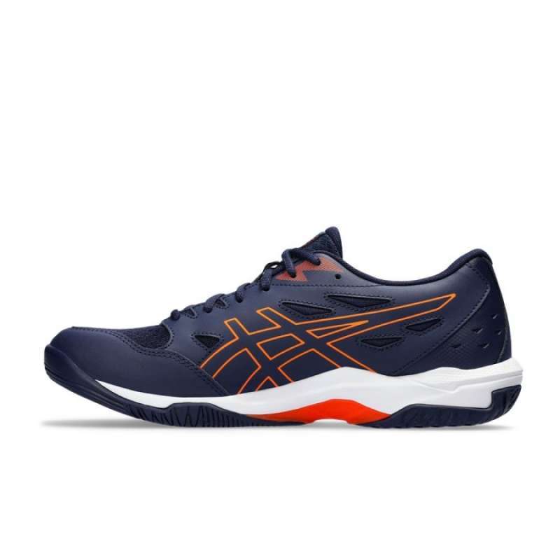 Jual Asics Men Gel-rocket 11 Standard -1071a091.402 - Peacoat/shocking Orange 10 Di Seller Asics ...