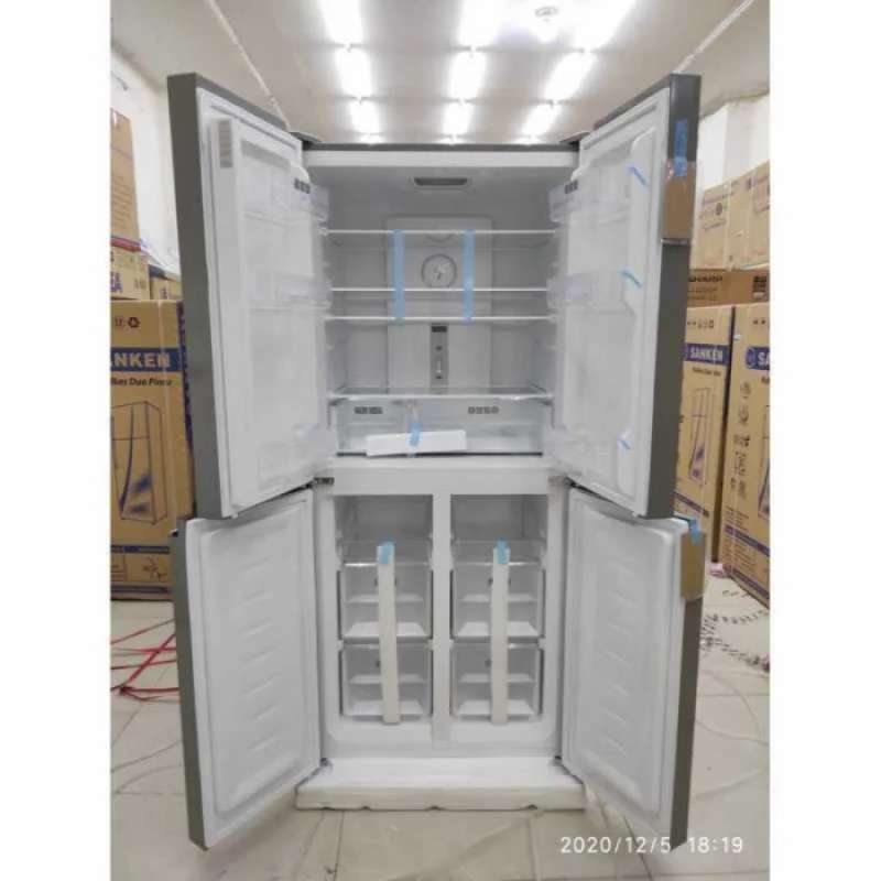 Jual KULKAS SIDE BY SIDE SHARP SJ-IF51PG-BK 472L INVERTER BLACK GLASSS ...