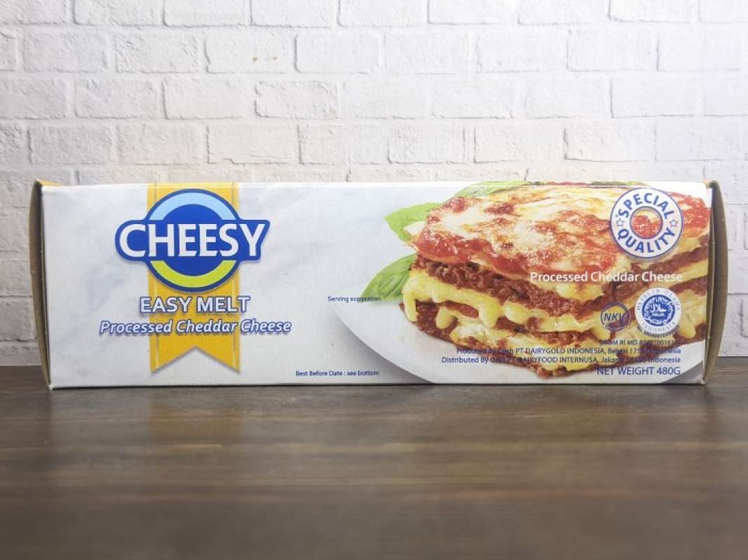 Jual CHEESY EASY MELT/KEJU CHEDDAR OLAHAN 500gr di Seller TOKO ASBA7 ...