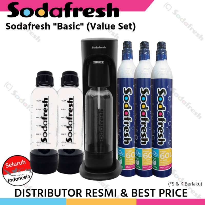 Promo Soda Maker - Drinkmate - Value Set - Black (By Sodafresh) New ...