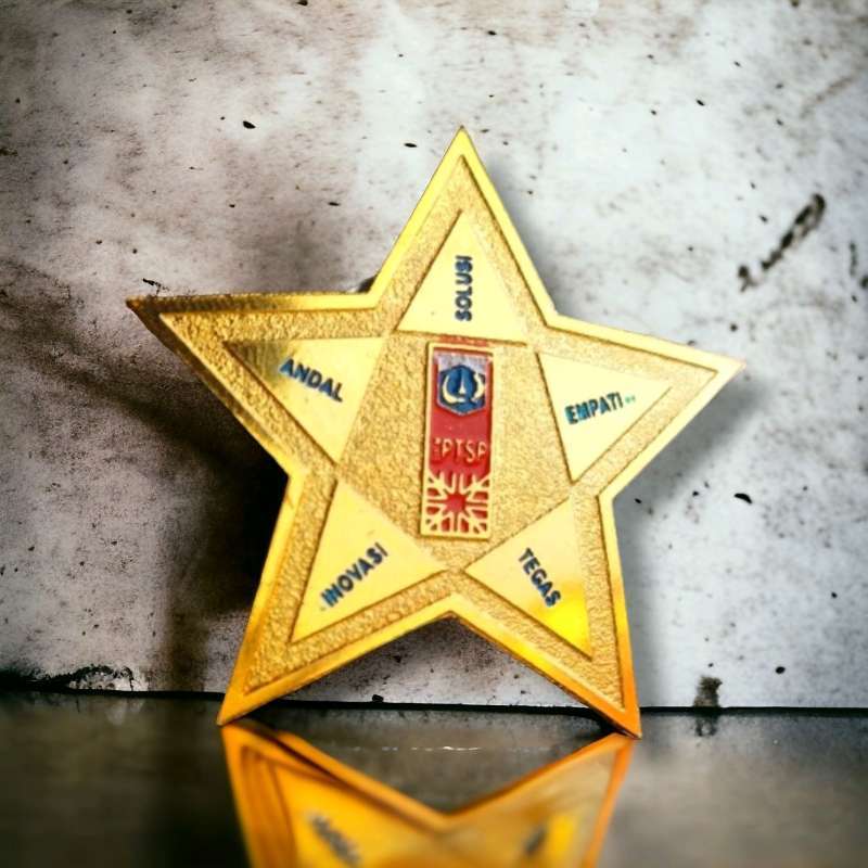 Jual Pin Bros Atribut PTSP Jakarta Pin Pelayanan Terpadu Satu Pintu DKI ...