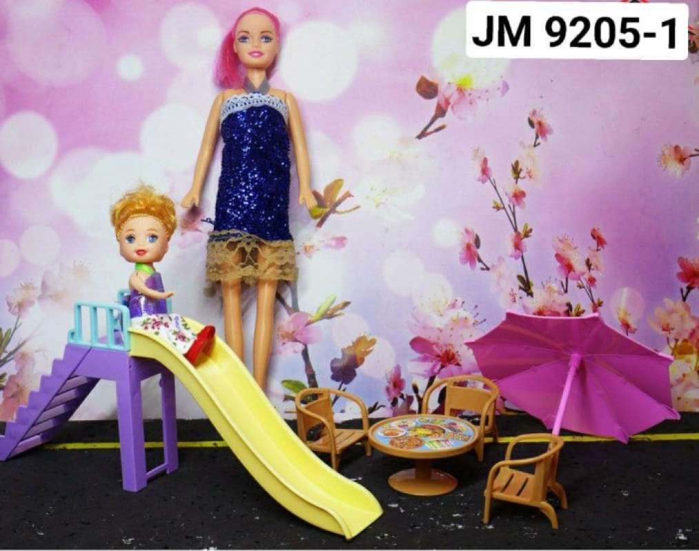 Jual MAINAN BARBIE ANAK PEREMPUAN LENGKAP DENGAN TAMAN BERMAIN di ...