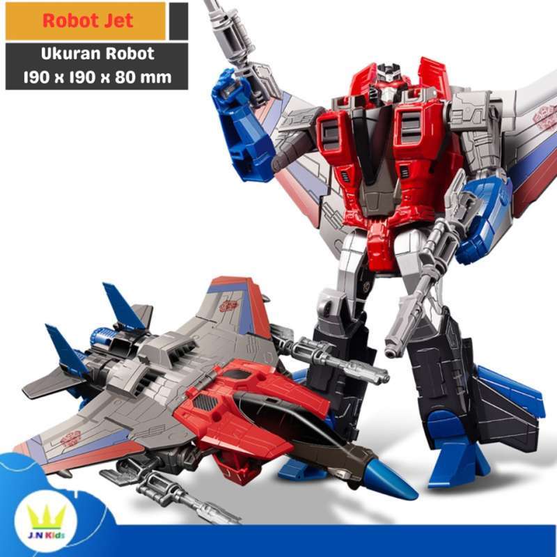 Jual Mainan Anak Robot Transformer Berubah Bentuk Pesawat Truk Kereta ...