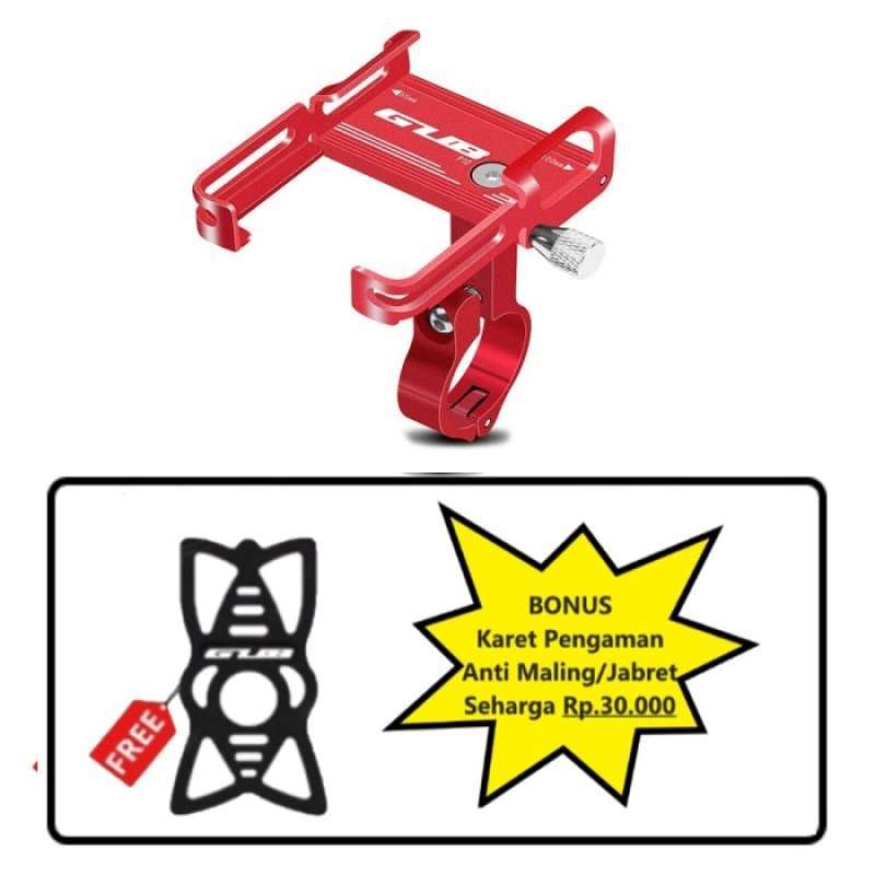 Promo GUB P10 HOLDER HP STANG MOTOR DAN SEPEDA BESI ALUMINIUM SPION MOTOR - SEAESAW Diskon 50% ...