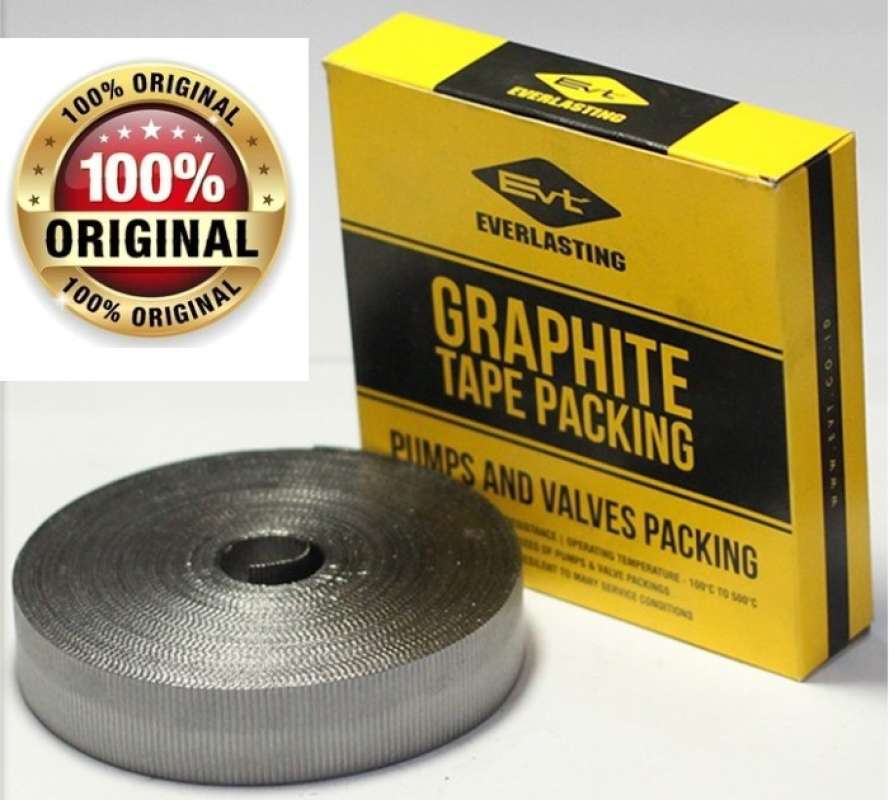 Promo GRAPHITE TAPE EVERLASTING PACKING GASKET MECH SEAL,GRAFIT POMPA ...