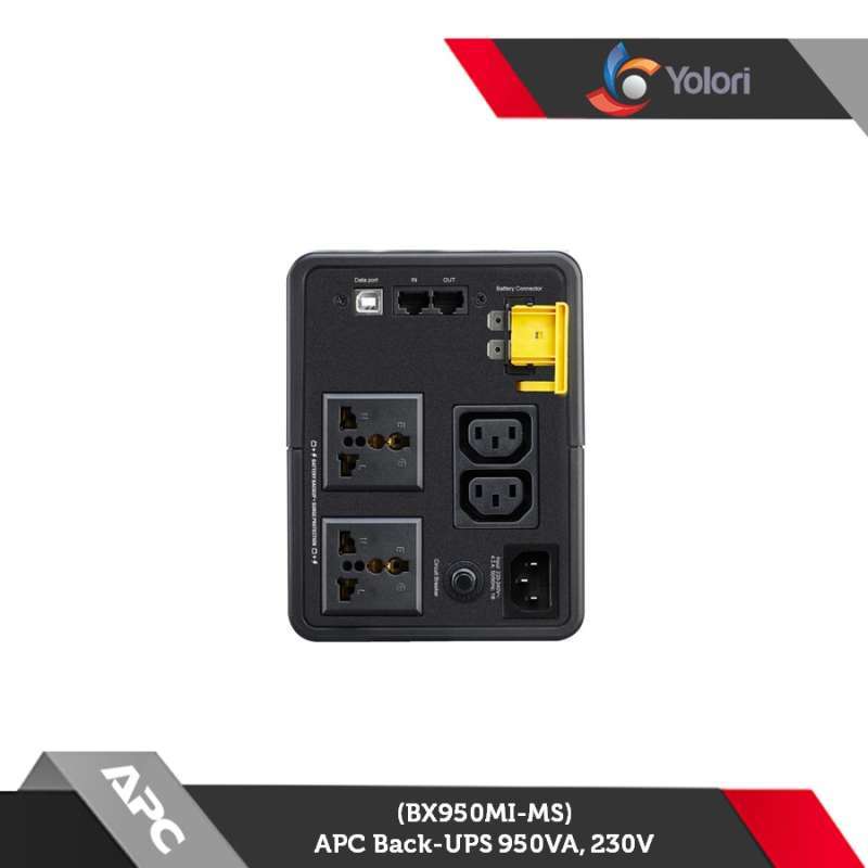 Jual Apc Ups 950va 230v Avr 2 Universal & 2 Iec Outlets Di Seller Yolori Official Store - Mangga ...