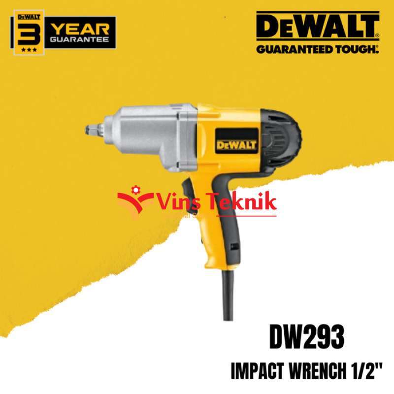 Promo Dewalt DW293 mesin impact electrik impact wrench 1/2inch DEWALT ...