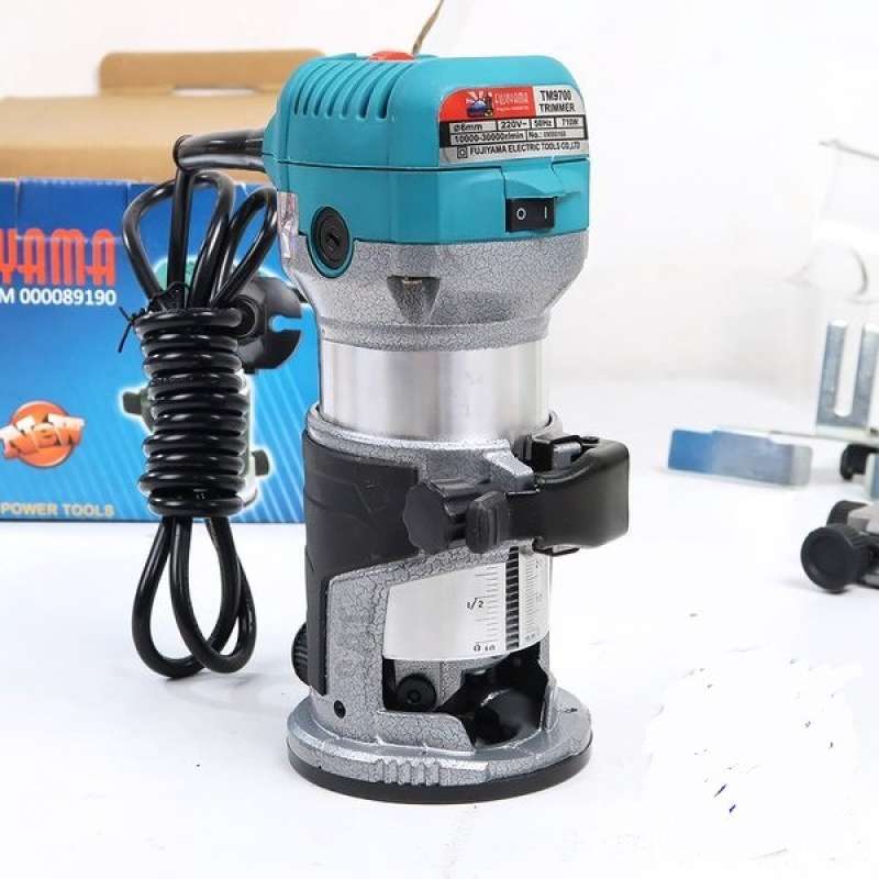 Promo Fujiyama TM9700 Router Machine Mesin Profil Kayu Wood Trimmer 6mm ...