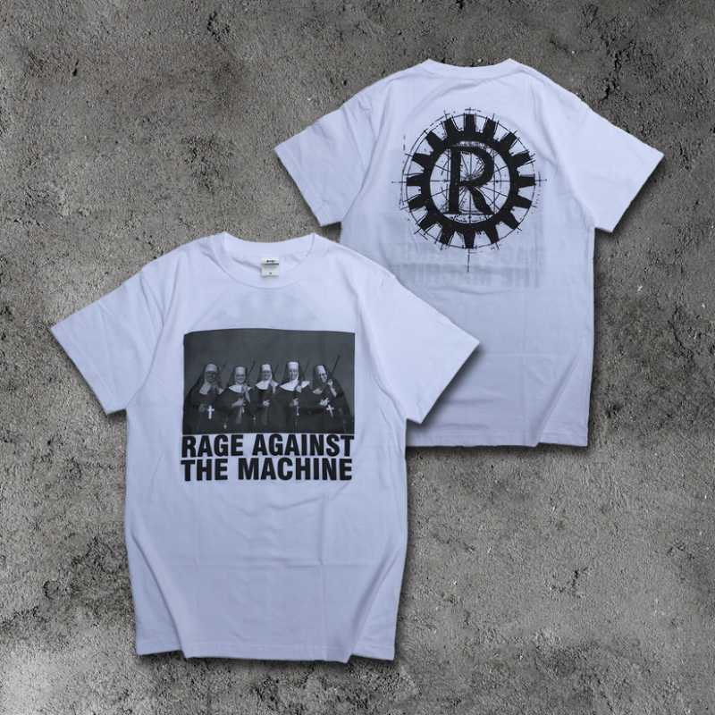 Promo T-shirt Kaos Band RAGE AGAINST THE MACHINE ( RATM ) - NUNS WITH ...