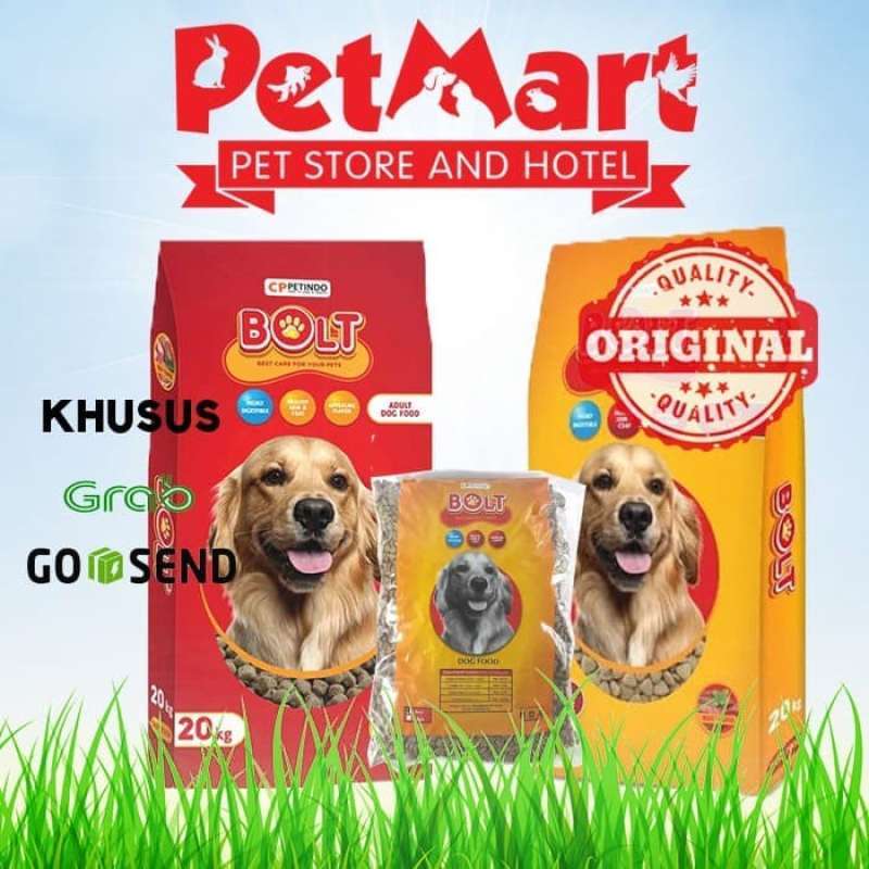 Promo 100% Produk Ori Bolt Dog Food Beef 7Kg Repack Diskon 23% di ...