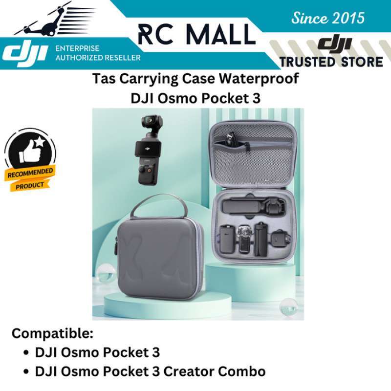 Promo Tas Bag DJI Osmo Pocket 3 Creator Combo Carrying Case Waterproof ...