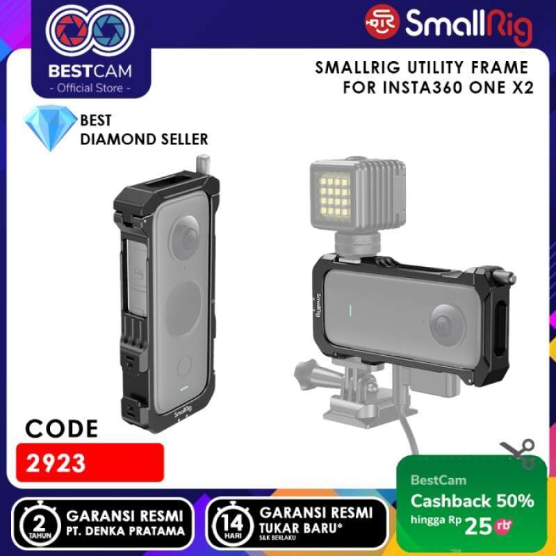 Promo SmallRig Utility Frame for Insta360 ONE X2 2923 Diskon 23% di ...