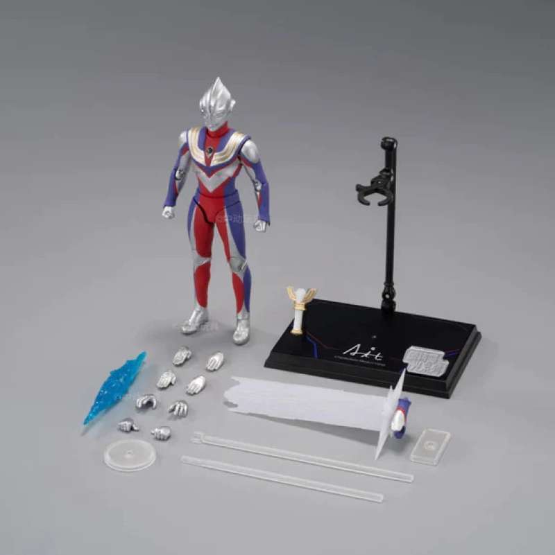 Jual Zd Toys Ultraman Light-up Series - Ultraman Tiga Multi Type Di ...