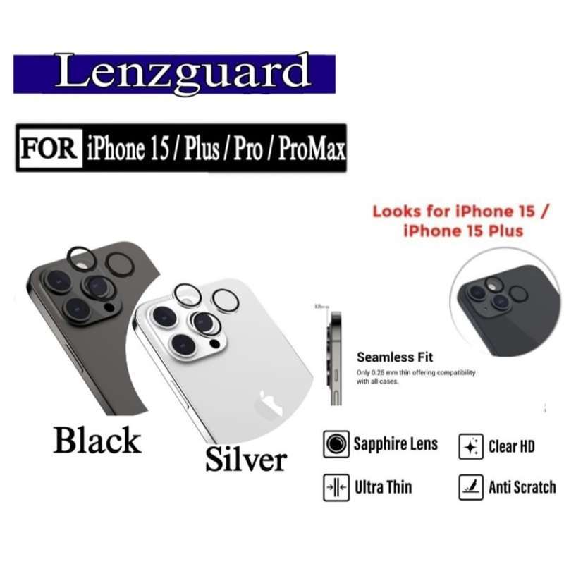 Promo Camera Ring iPhone 15 Pro Max Plus MagEasy Lenzguard Lens ...