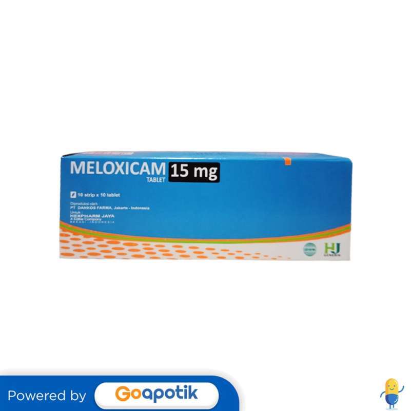 Jual MELOXICAM HEXPHARM 15 MG BOX 100 TABLET di Seller Apotek Lucky ...