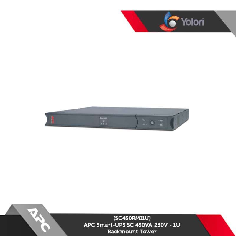 Jual APC Smart-UPS SC 450VA 230V - 1U Rackmount/Tower SC450RMI1U di ...
