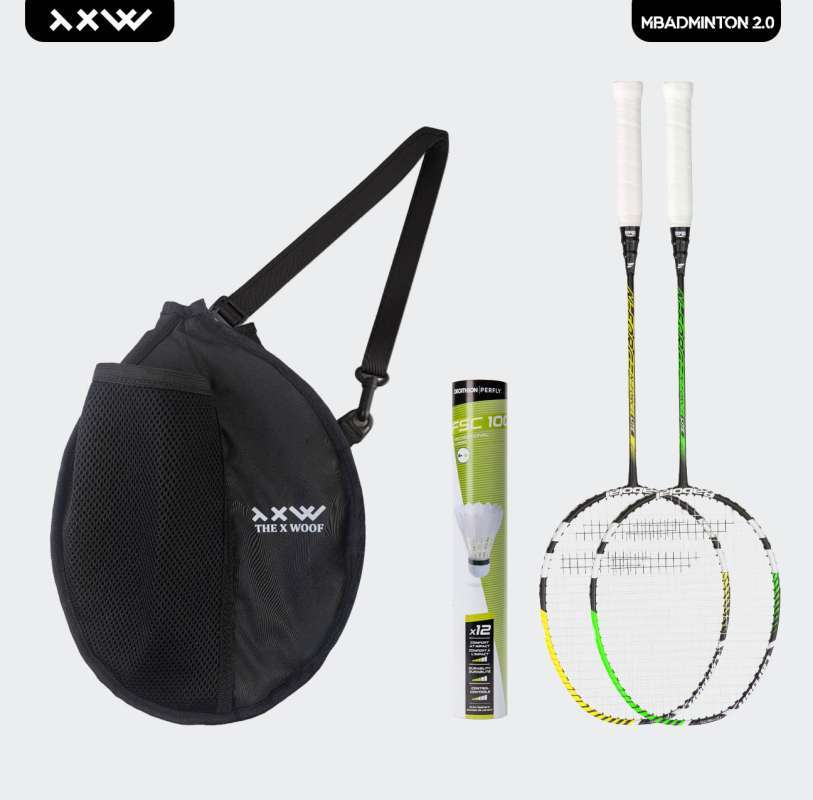 Jual Tas Raket Badminton Thermo 2 Raket Shuttlecock The X Woof ...