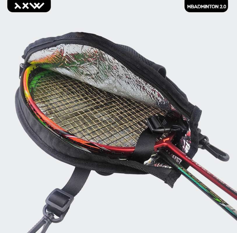 Jual Tas Raket Badminton Thermo 2 Raket Shuttlecock The X Woof ...