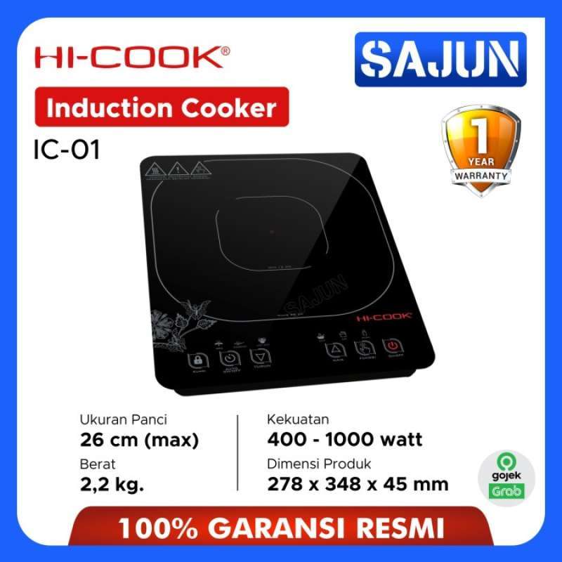 Promo Hi-Cook Induction Cooker Ic-01 Kompor Induksi Ic 01 Diskon 23% di ...