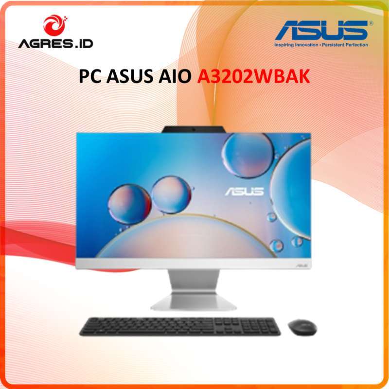 Promo PC ASUS AIO A3202WBAK - WA385W | I3 1215 8GB 512GB 21.5FHD WHITE ...