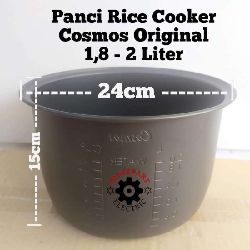 Promo Panci Rice Cooker Cosmos Original Magic Com 1,8 - 2 Liter Tinggi ...