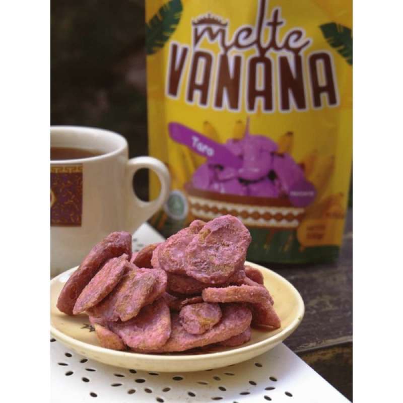 Promo Keripik Lumer Melte Vanana . keripik lampung Rasa Taro Diskon 8% ...