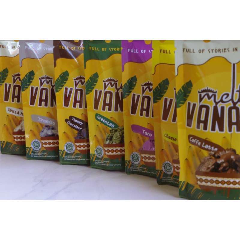 Promo Keripik Lumer Melte Vanana . keripik lampung Rasa Taro Diskon 8% ...