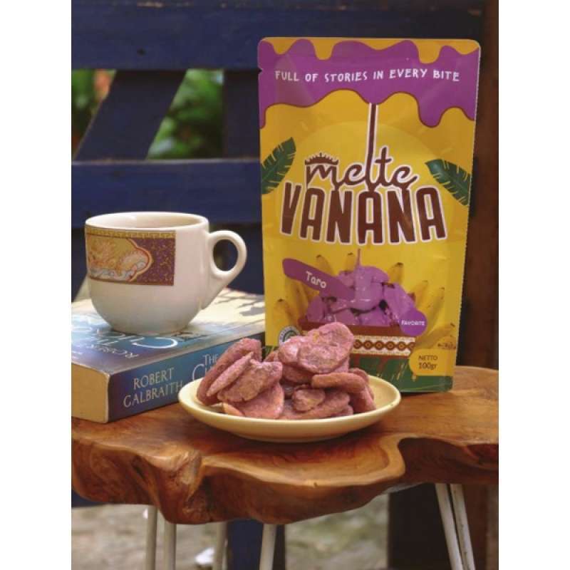 Promo Keripik Lumer Melte Vanana . keripik lampung Rasa Taro Diskon 8% ...