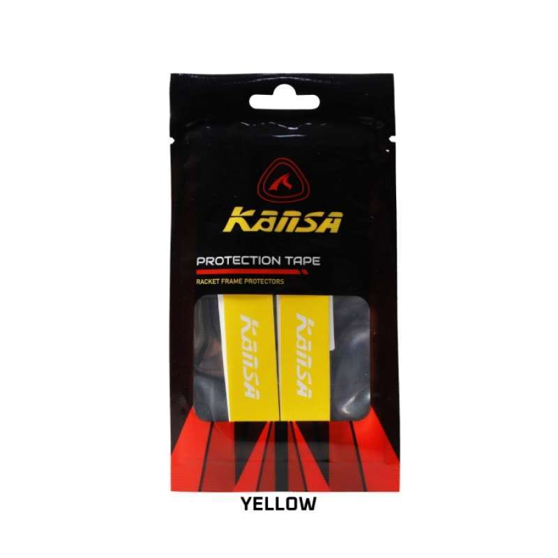 Jual Stiker Kansa Pemberat Dan Pelindung Frame Raket Badminton - Yellow ...