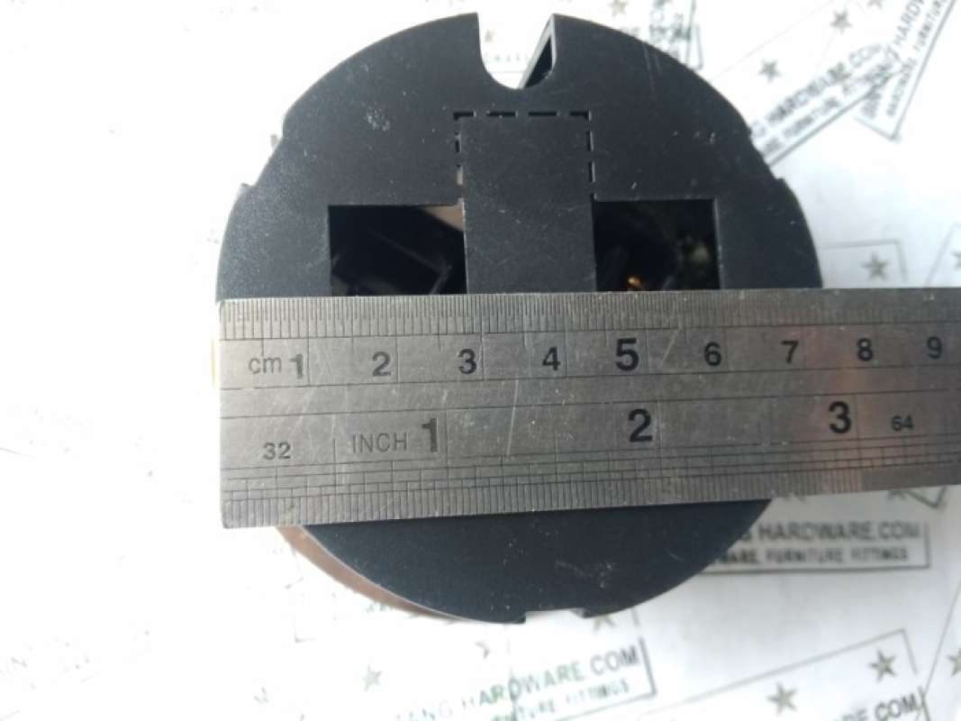 Promo Baru Table Top Bulat Power Socket Dan Lan Colokan Tanam Meja ...