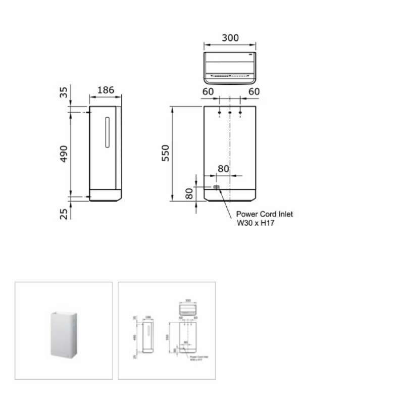 Jual Promo Toto Tyc423Wc High Speed Double Side Hand Dryer /Pengering ...