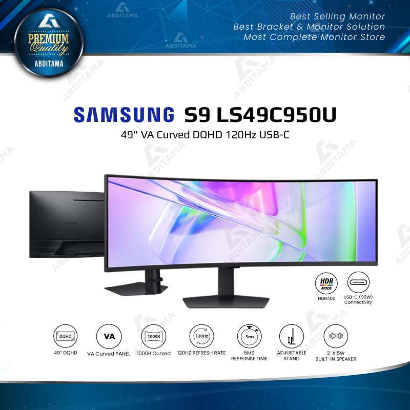 Promo Monitor Led Samsung Viewfinity S9 S95uc S49c950 49 5120x1440 ...